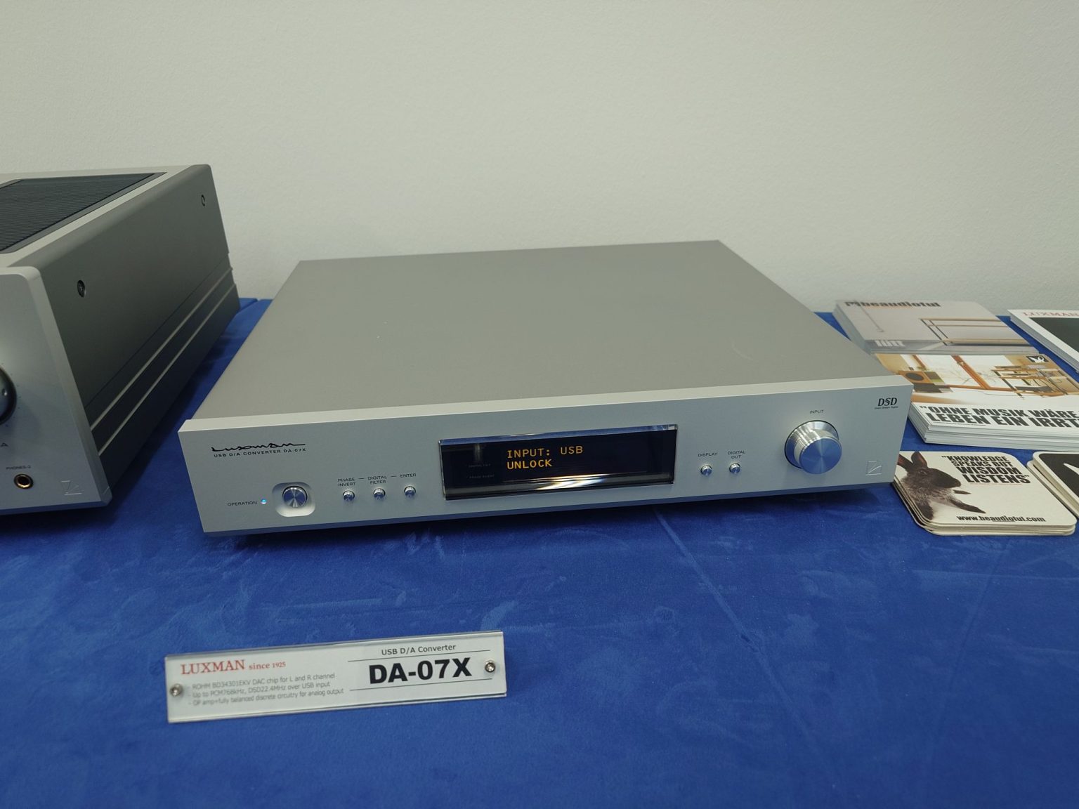 LUXMAN DA-07X | avcat Audio Visulal Breaking News