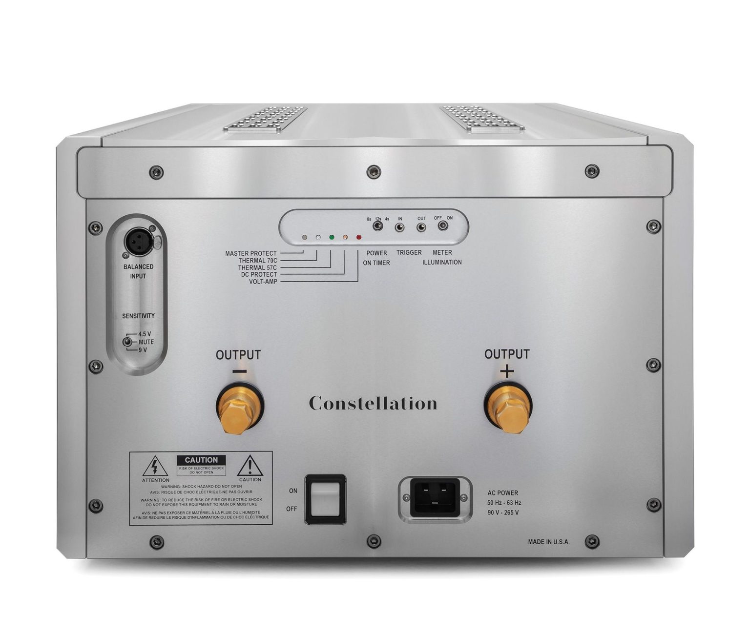 Constellation Audio Statement Mono Amplifier internal structure | avcat ...